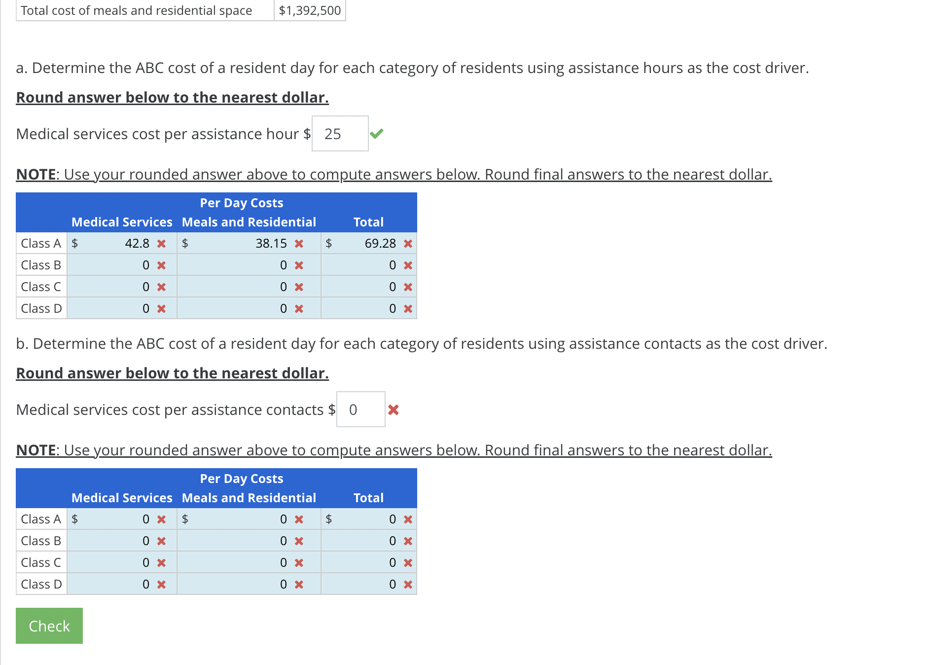 Solved ABC-A Service Application Grand Haven is a senior | Chegg.com