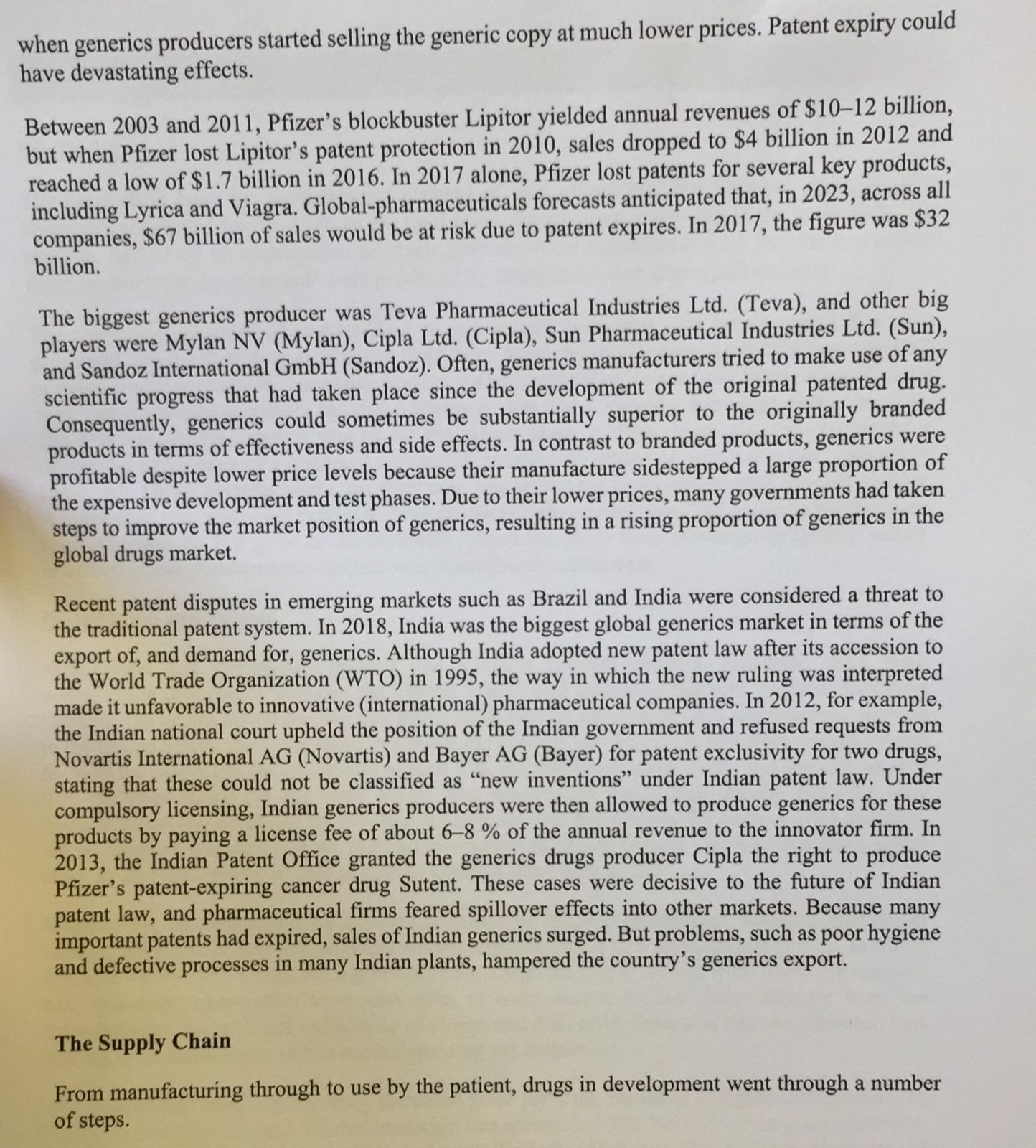 Solved Introduction Pfizer chief executive officer (CEO), | Chegg.com