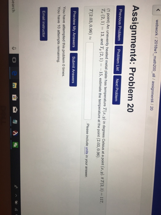Solved webwork/2018w1_math200_all / assignment4/20 | Chegg.com