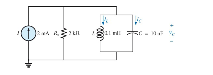Use Multisim for AC Analysis, and Plot Vc (capacitor) | Chegg.com