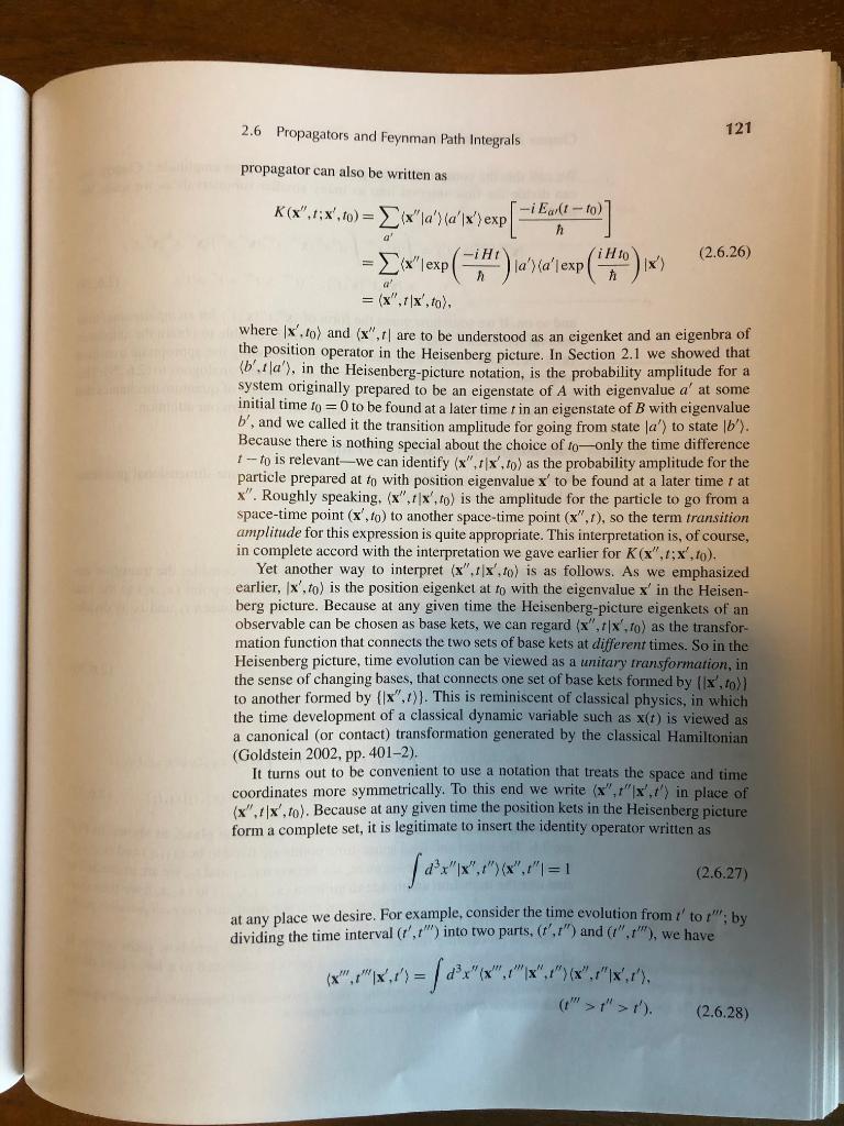 The following question is from graduate quantum | Chegg.com