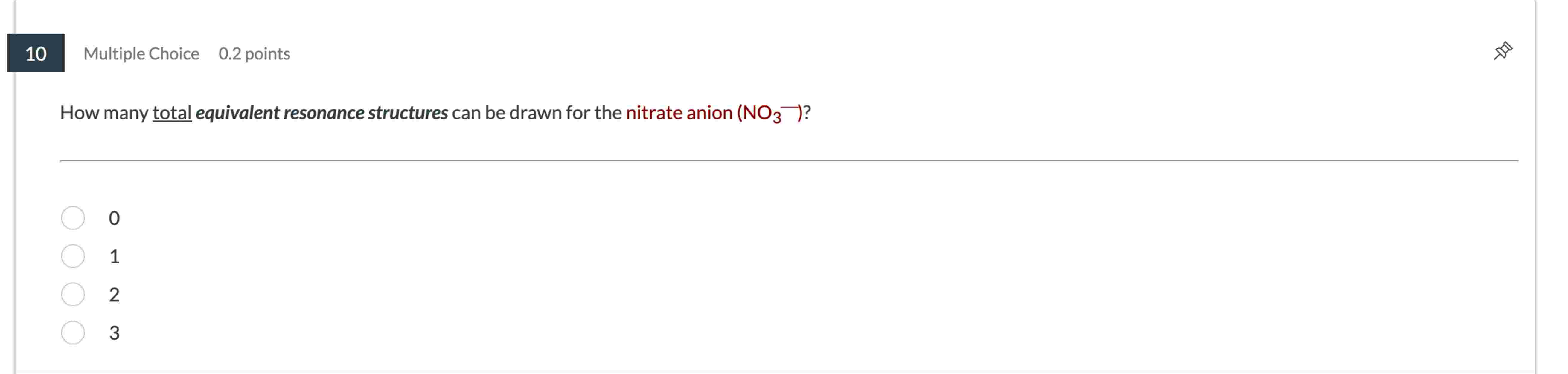 Solved 10Multiple Choice0.2 ﻿pointsHow many total equivalent | Chegg.com