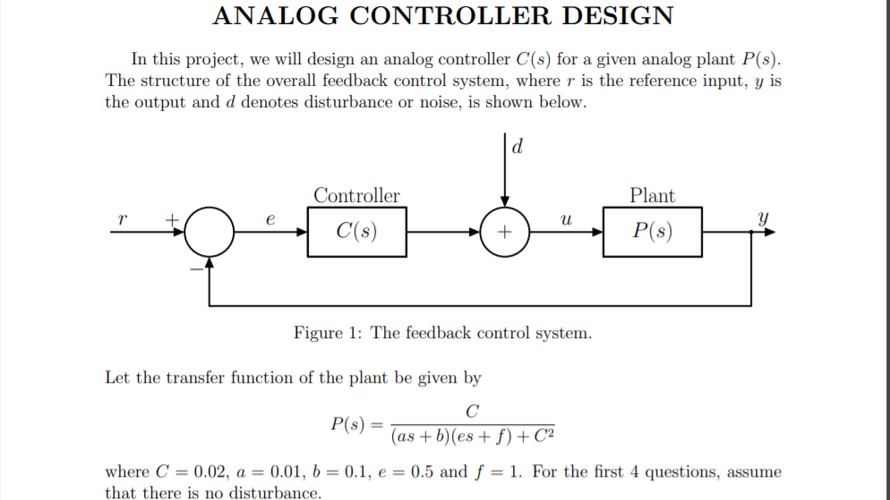 Solved . Plot the step response and find steady state error, | Chegg.com