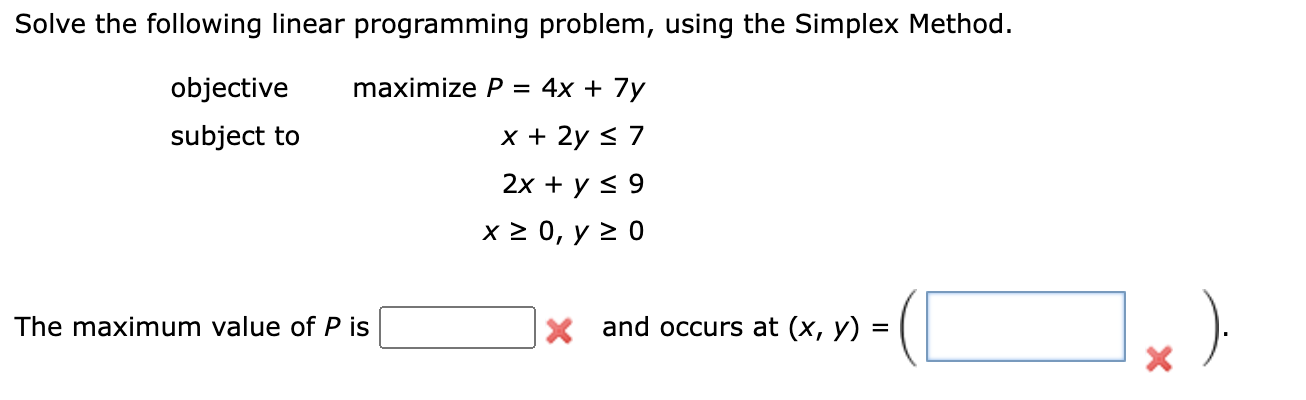 Solved Solve The Following Linear Programming Problem Using 8784