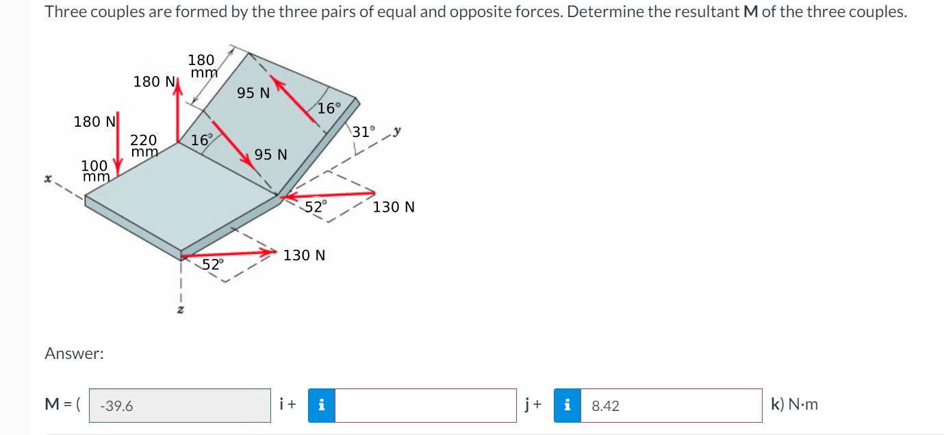 Solved Three couples are formed by the three pairs of equal | Chegg.com