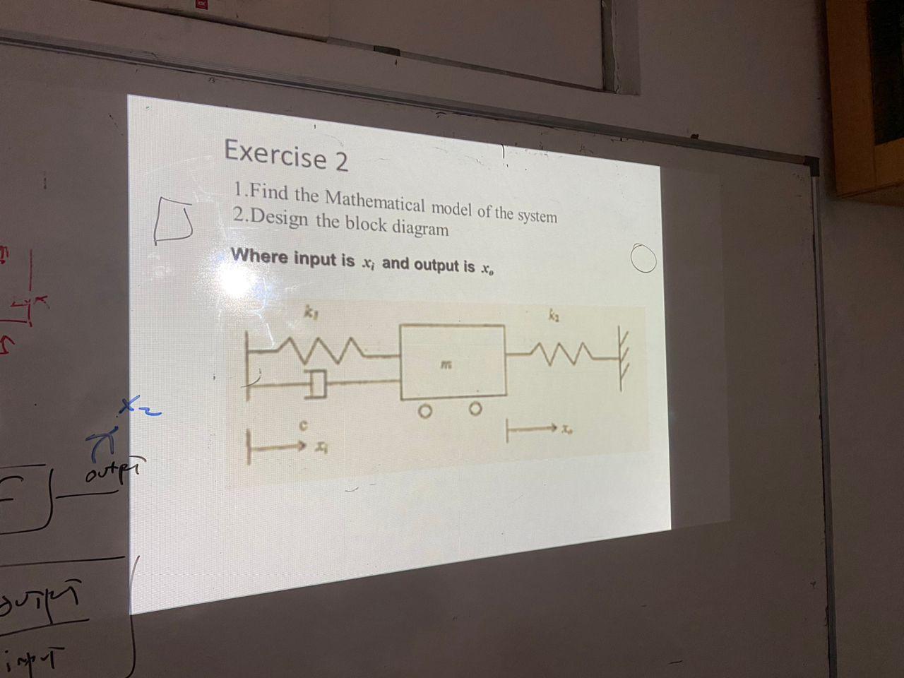Solved 1.Find the Mathematical model of the system 2.Design | Chegg.com