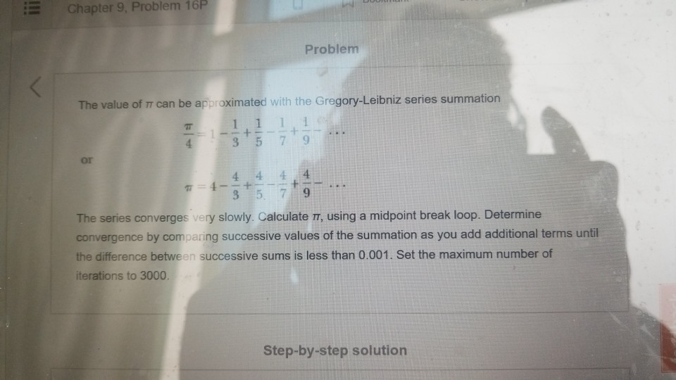 Solved Chapter 9, Problem 16P Problem The value of I can be | Chegg.com