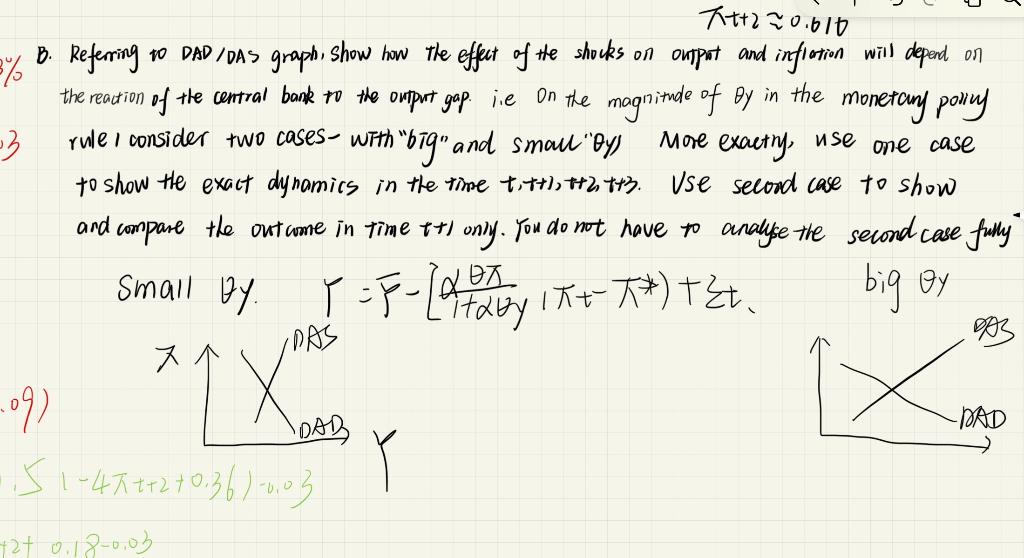 Solved Referring to DAD/DAS graph, show how the effect of | Chegg.com