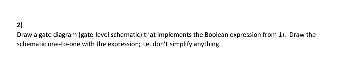 Solved 1) Create a truth table for this Boolean expression. | Chegg.com