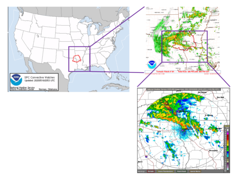 Solved Convective SIGMETs (red) and outlooks (orange) | Chegg.com