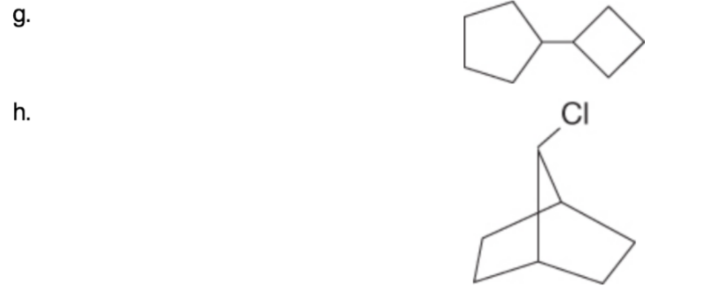 Solved A. Write a bond-line formula for each of the | Chegg.com