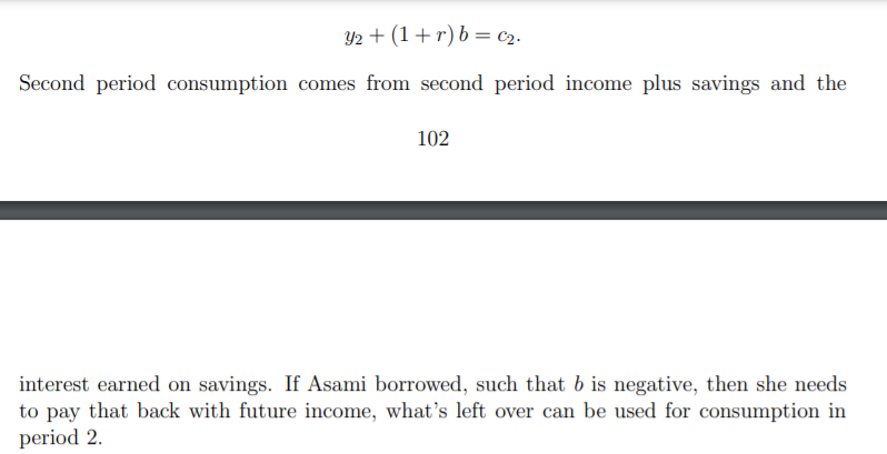 7.3 Two-Period Consumer Model Consider a single | Chegg.com