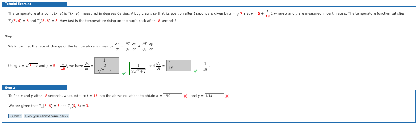 Solved Tx(5,6)=6 and Ty(5,6)=3. How fast is the temperature | Chegg.com