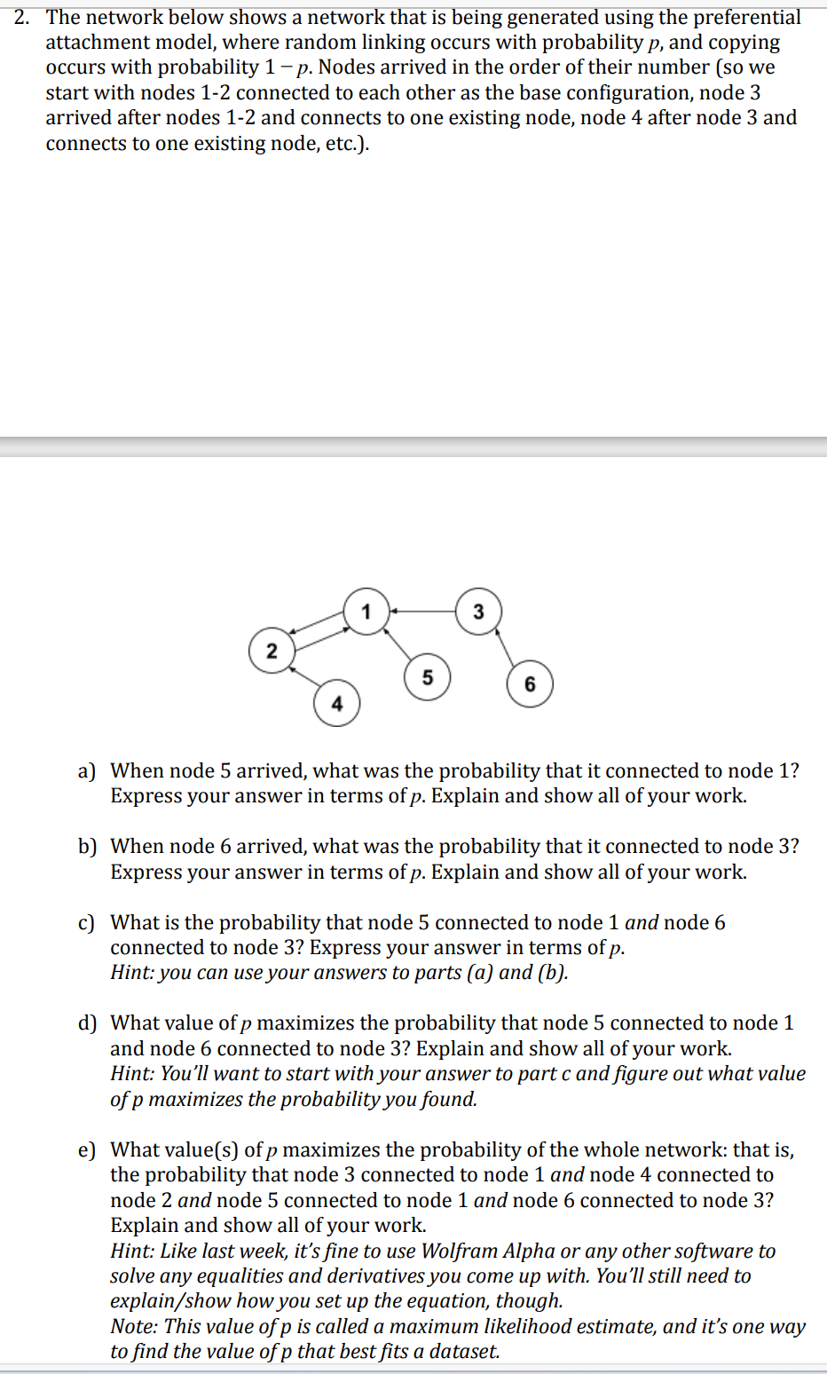 Solved The network below shows a network that is being | Chegg.com