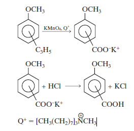 Solved (a) The three carbon atoms of anisene’s side chain | Chegg.com