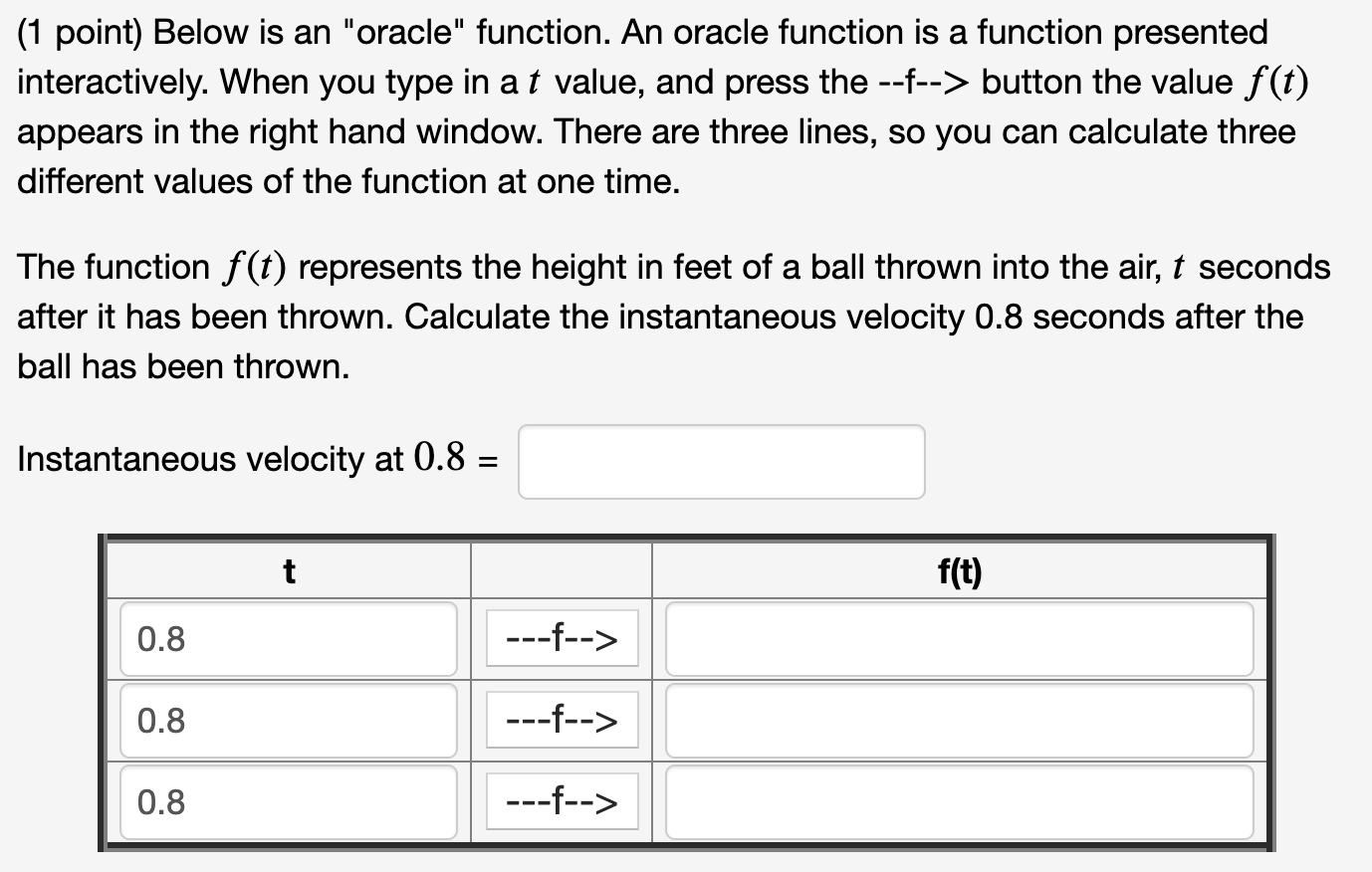 Solved 1 Point Below Is An Oracle Function An Oracle 4170