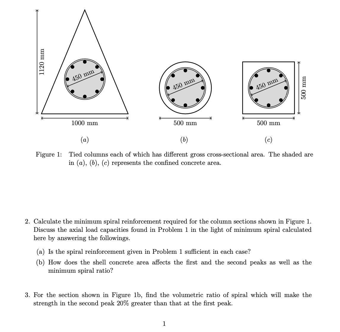 (a) (b) (c) Figure 1: Tied columns each of which has | Chegg.com