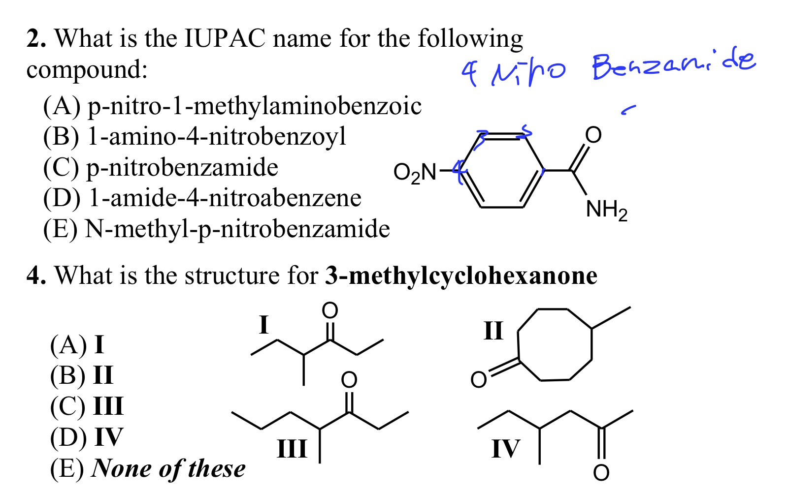 Solved 2. What is the IUPAC name for the following compound: | Chegg.com