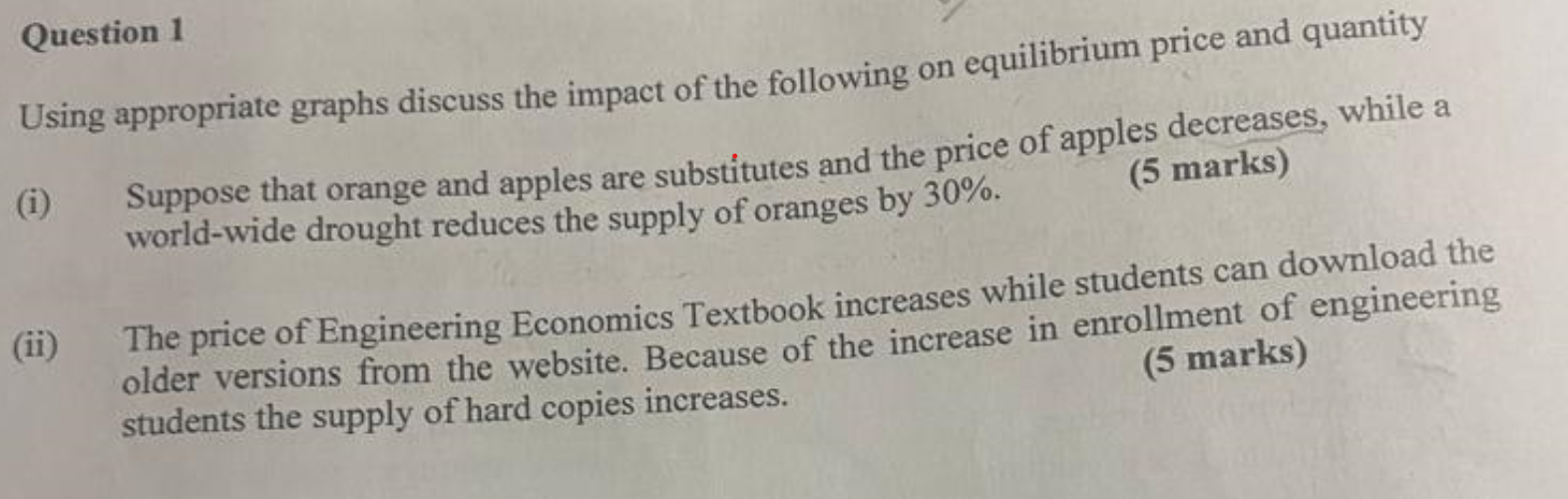 Solved please solve question 1. ﻿even if you cant explain | Chegg.com