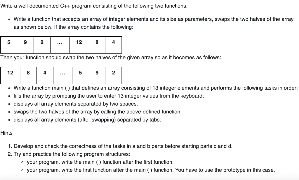 Solved help, please! I need two types of program for this | Chegg.com