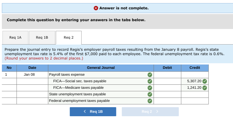 Solved Problem 9-2A Entries for payroll transactions LO P2, | Chegg.com