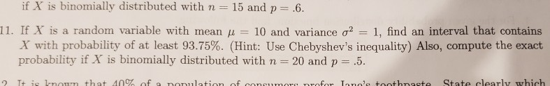 Solved if X is binomially distributed with n = 15 and p = | Chegg.com