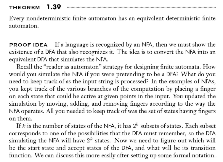 Solved Use the construction given in Theorem 1.39 to convert | Chegg.com
