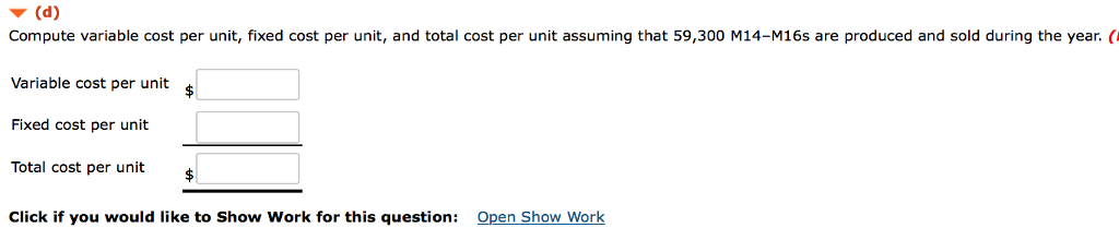 Solved Problem M-1 (Part Level Submission) National | Chegg.com