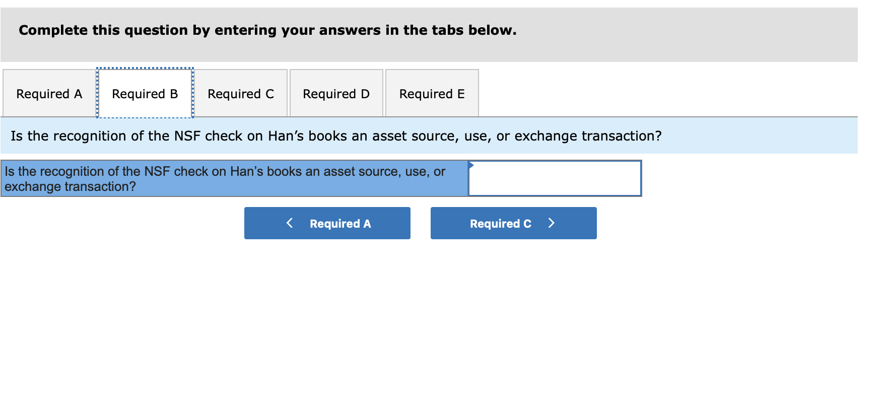 Solved Han’s Supplies’ bank statement contained a $100 NSF | Chegg.com