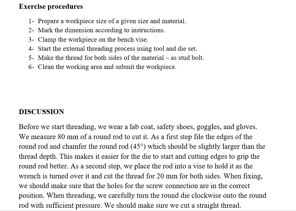 Solved Introduction Threading is the process of creating a | Chegg.com
