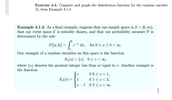 Solved Exercise 4.4. Compute and graph the distribution | Chegg.com