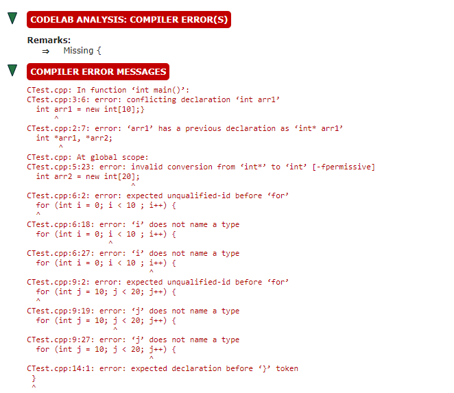 Solved The Variables Arr1 And Arr2 Have Been Declared As 1305