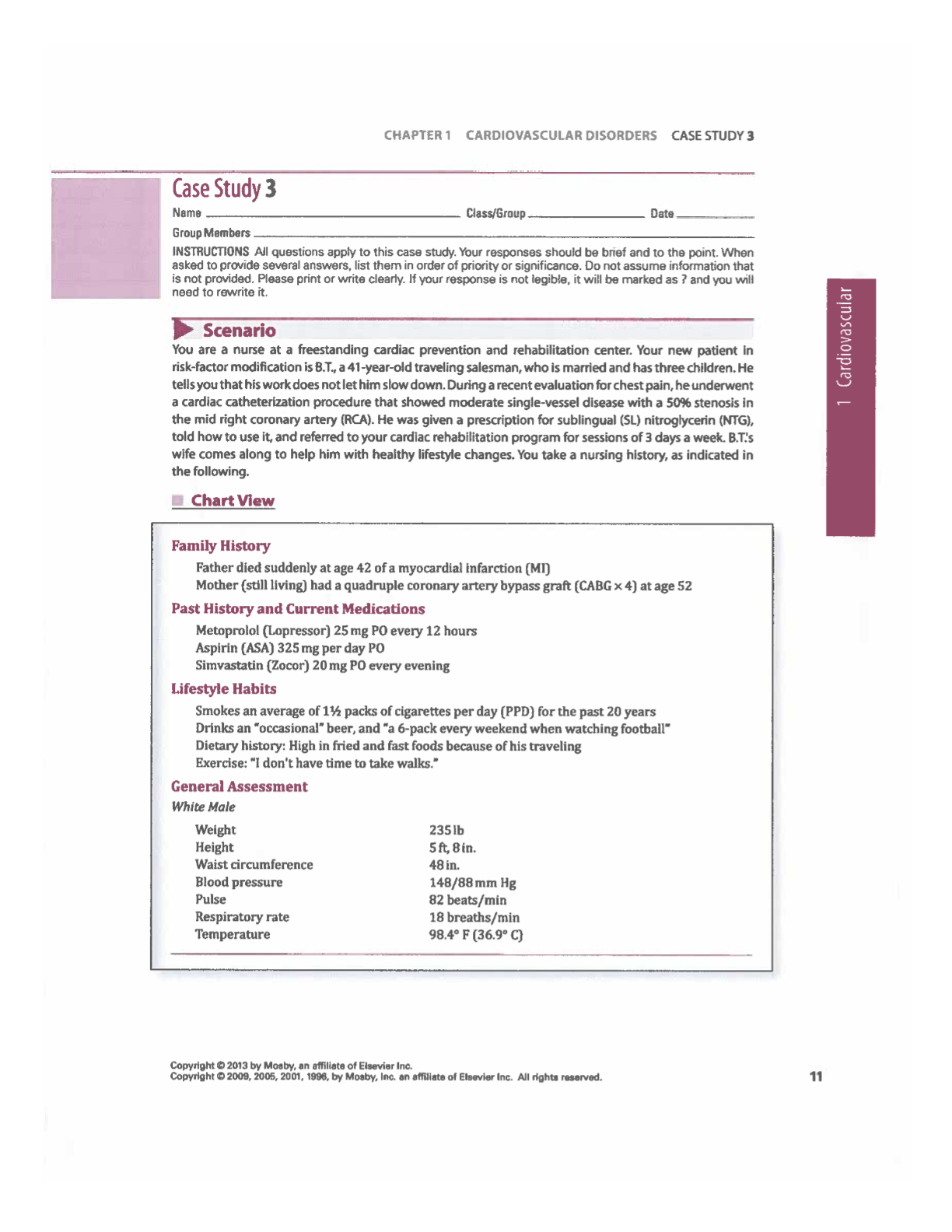 Solved INSTRUCTIONS: All questions apply to this case study. | Chegg.com