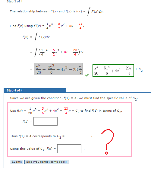 Solved The relationship between f′(x) and f(x) is | Chegg.com