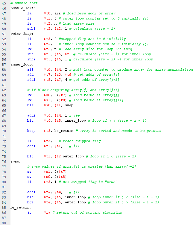 Solved Please add the logic for the missing print_array | Chegg.com