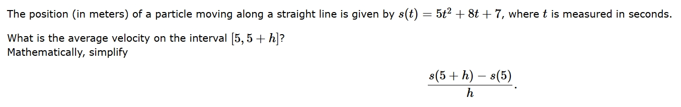 Solved The position (in meters) ﻿of a particle moving along | Chegg.com