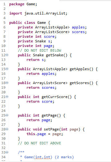 Solved min 00 Apple.java Game.java Button.java Score.java X | Chegg.com