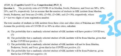 Solved 29 (CLO 1): (Cognitive Level C2i.e. Comprehension) | Chegg.com