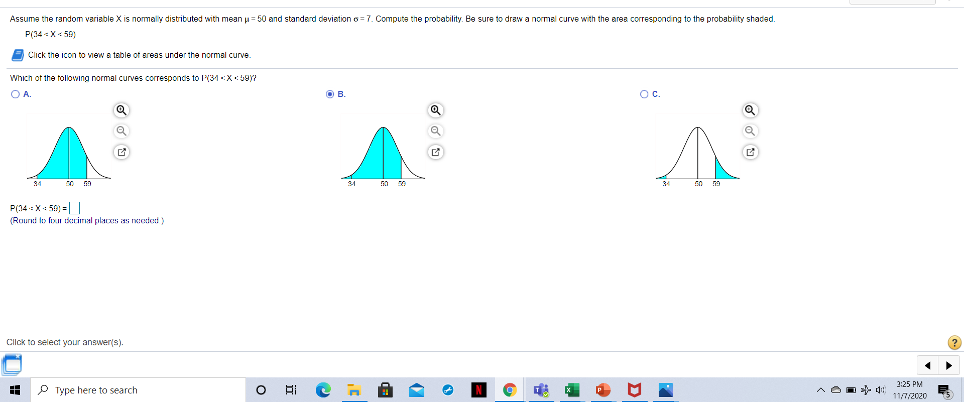 Solved Assume the random variable X is normally distributed | Chegg.com