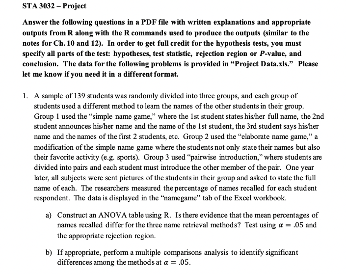 Solved Answer the following questions in a PDF file with | Chegg.com