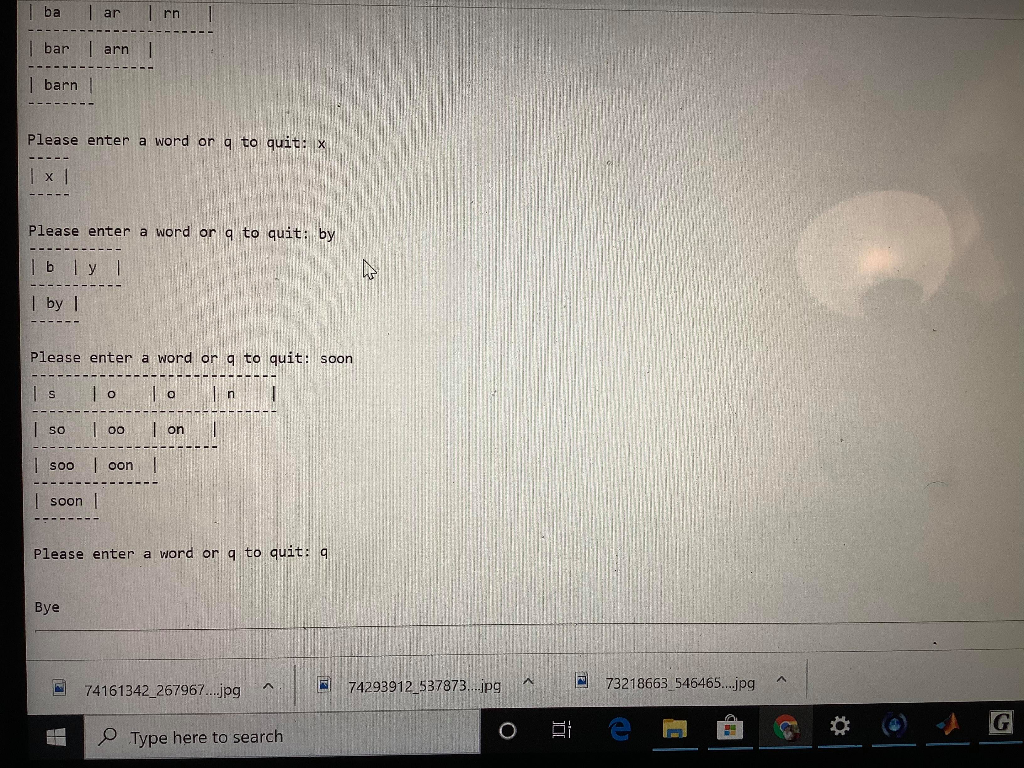 Solved File: HW6_Substrings.java (Adapted from book problem | Chegg.com