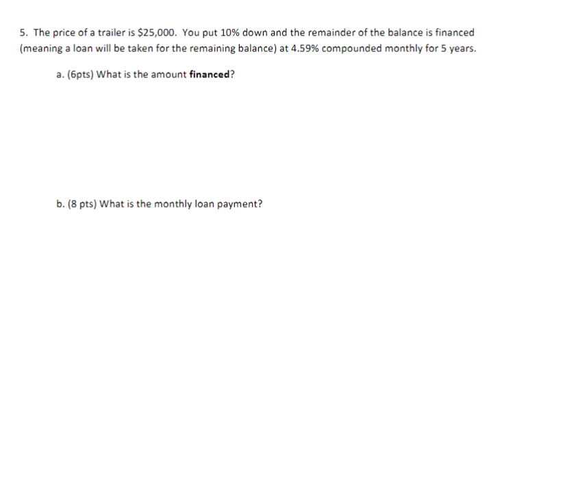 Solved Please answer question 5a and 5b correctly using the | Chegg.com