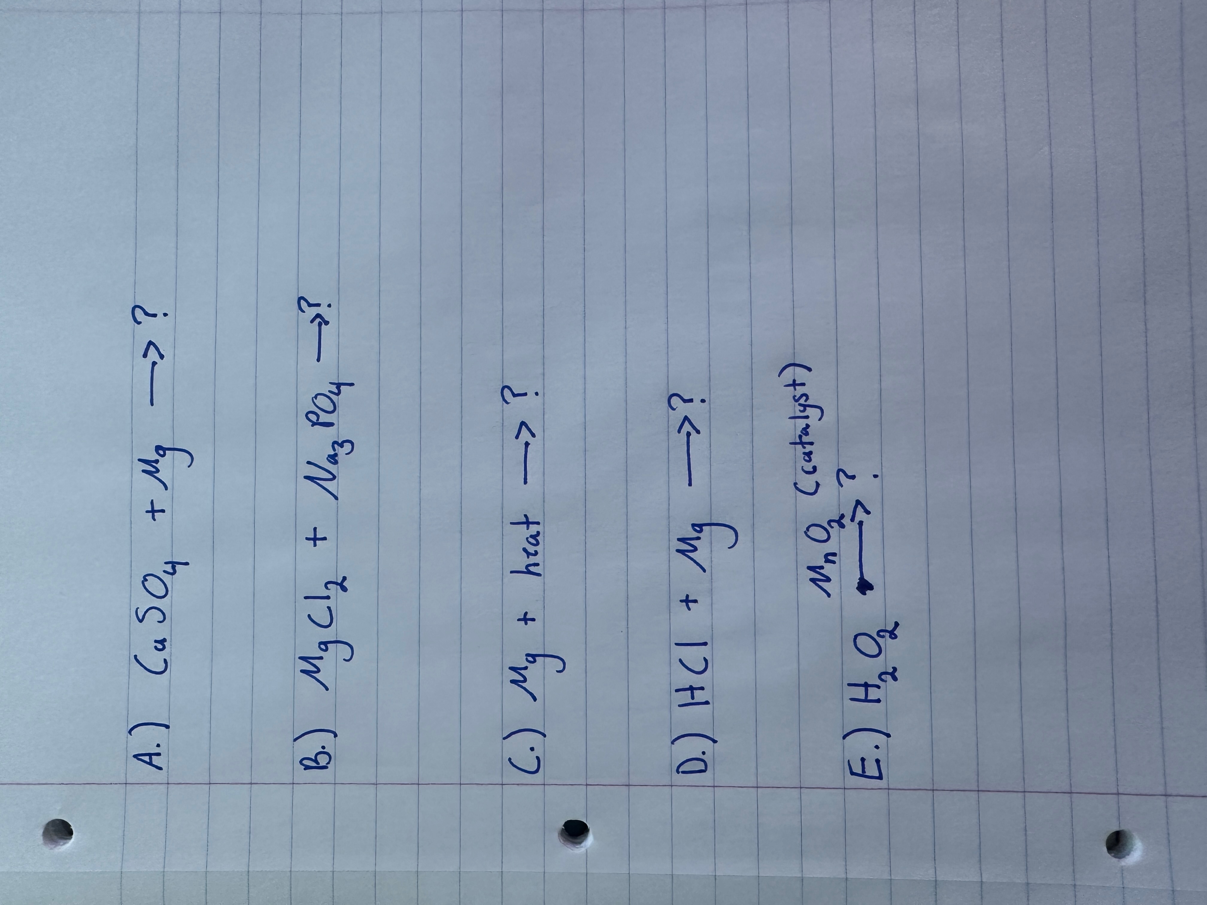 Solved Write a balanced chemical equation (including phase | Chegg.com