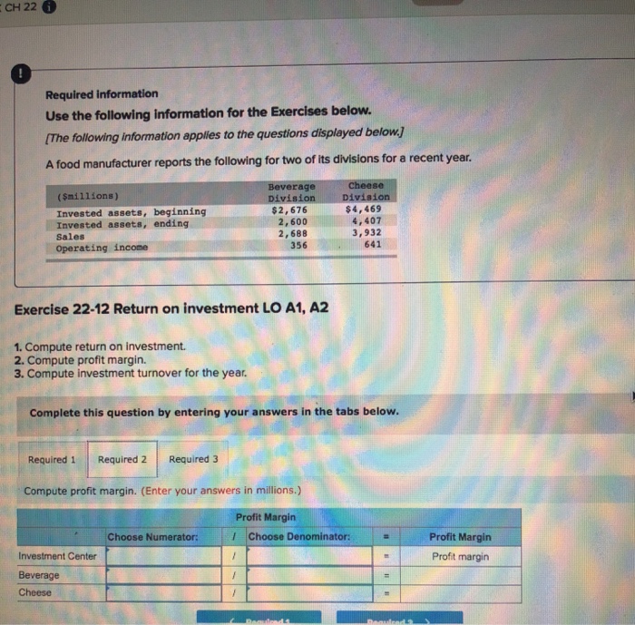 Solved 9 Required information Use the following information | Chegg.com