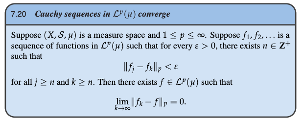 Solved Prove 7.20 for the case p = 0. 7.20 Cauchy sequences | Chegg.com