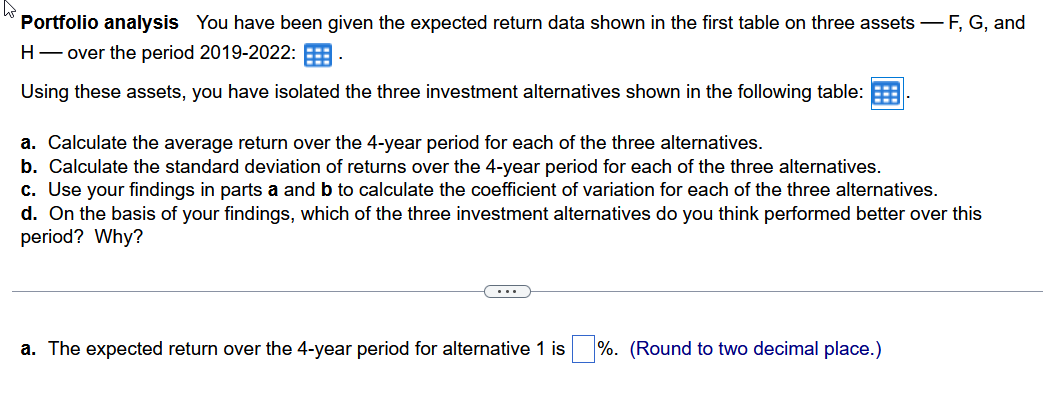 Solved \begin{tabular}{lccc} \hline & \multicolumn{3}{c}{ | Chegg.com