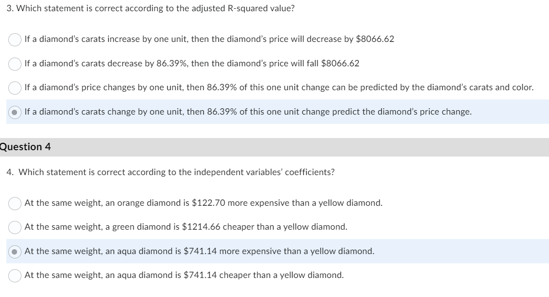 Solved An analyst uses linear regression model to analyze | Chegg.com