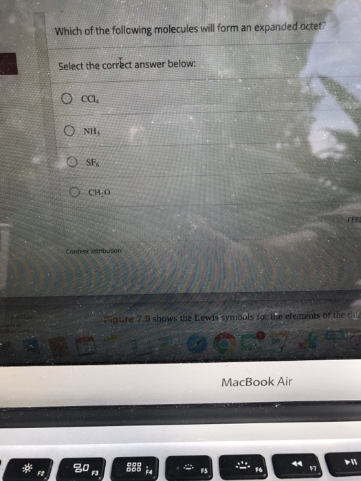 Solved Which of the following molecules will form an | Chegg.com