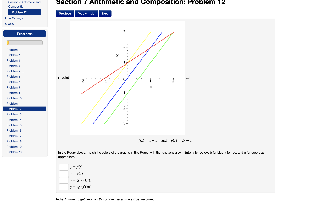 Solved Section 7 Arithmetic and Composition Problem 12 User | Chegg.com