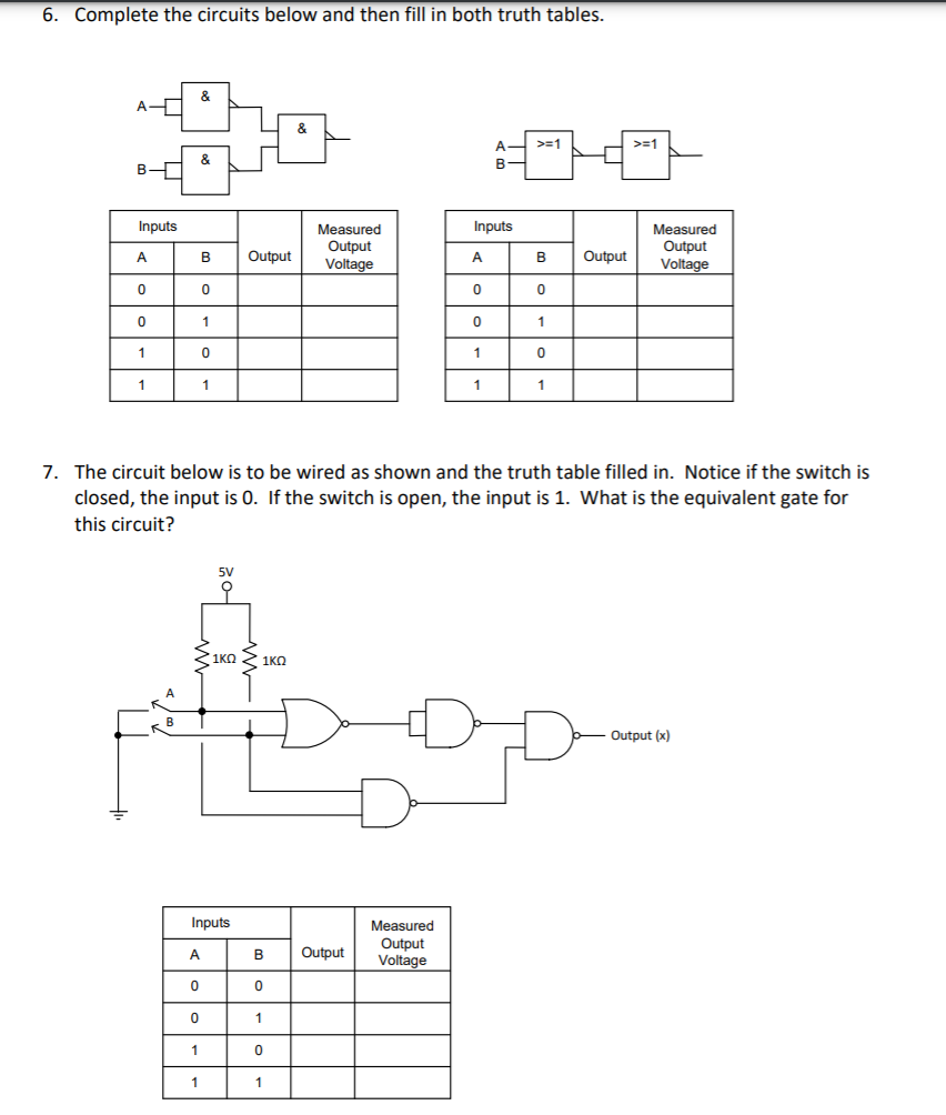Solved Pre-lab Question 1. Why is a gate considered a | Chegg.com
